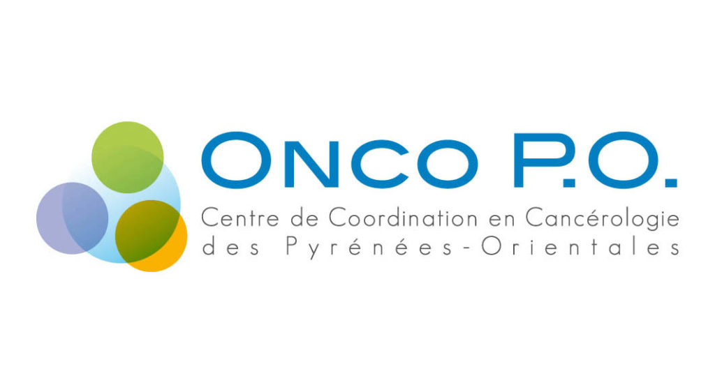 Logo Onco PO - Farandol - Agence de communication sur Perpignan